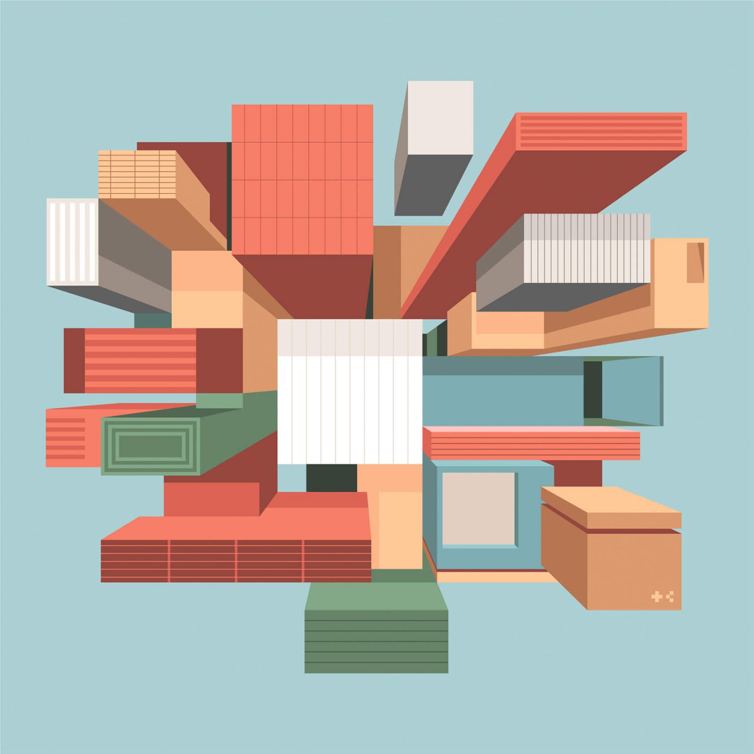 Impossible Architecture: Illustrations by Tommy Chandra | Daily design ...