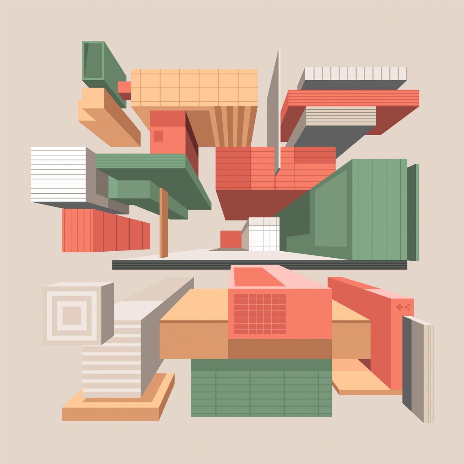 Impossible Architecture: Illustrations by Tommy Chandra | Daily design ...