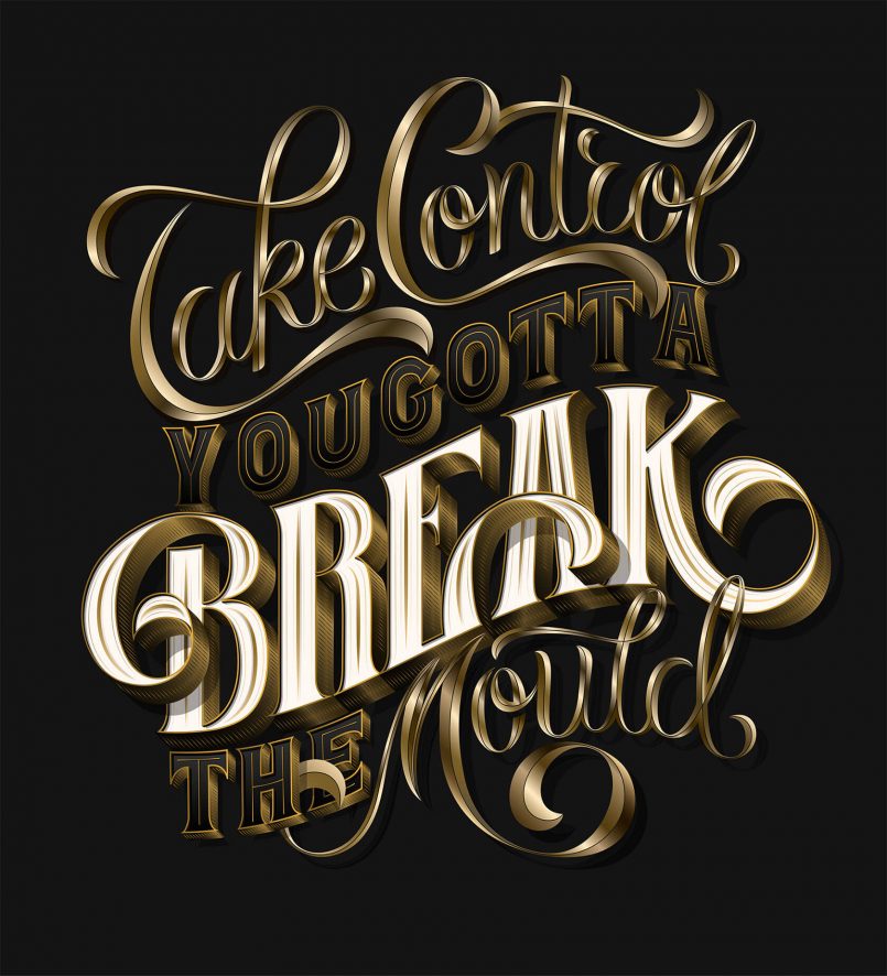 Beautiful Lettering Creations by Luke Ritchie | Daily design ...