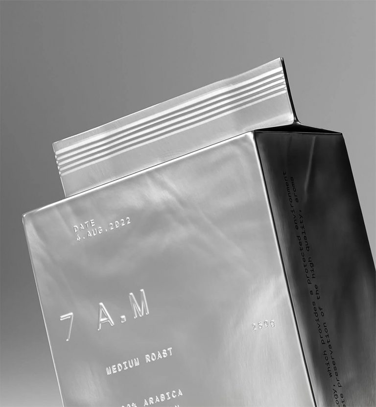 7 A.M Coffee Packaging Design by Omsky Studio | Daily design ...