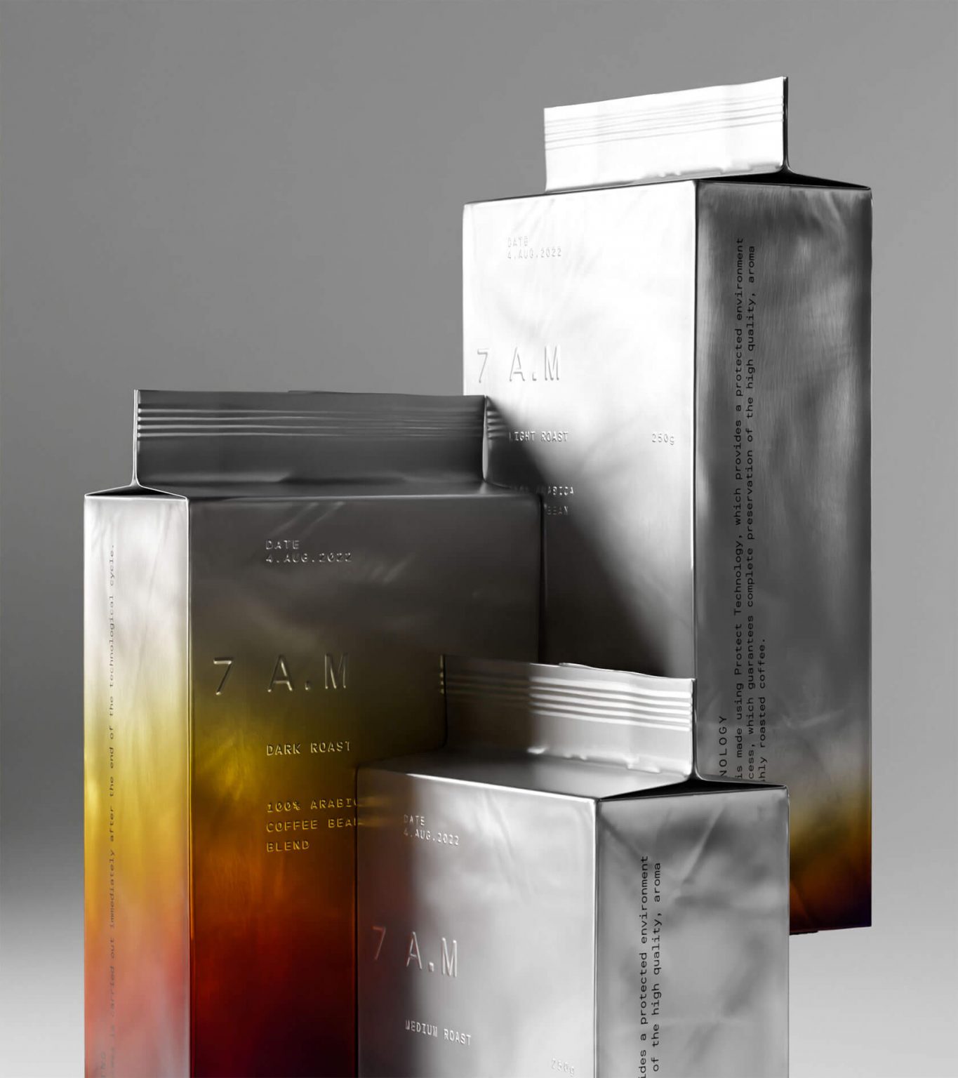 7 A.M Coffee Packaging Design by Omsky Studio | Daily design ...