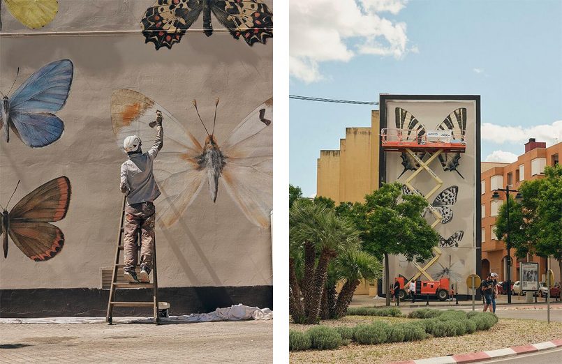 Expansive Butterfly Murals by Mantra | Daily design inspiration for creatives | Inspiration Grid