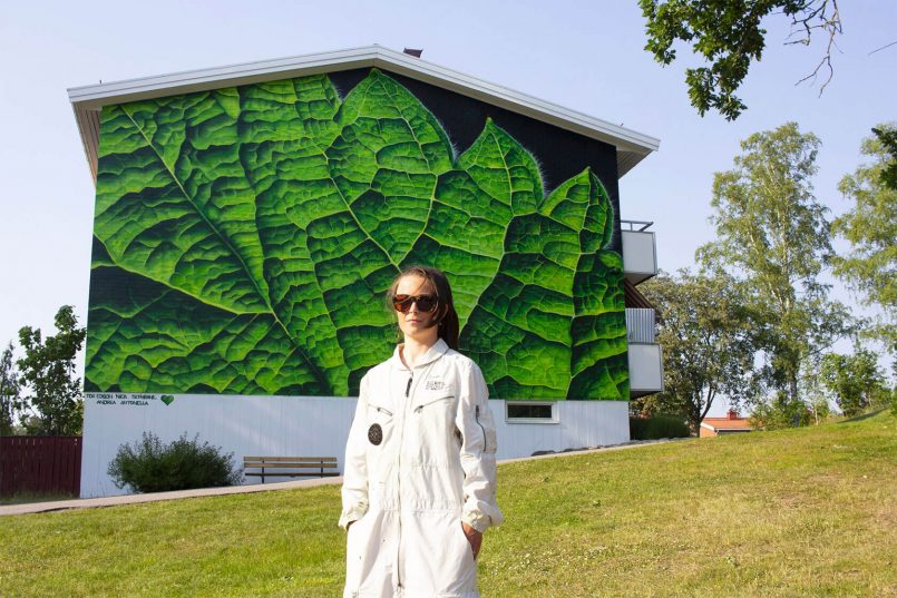 Nature-Inspired Street Art by Adele Renault | Daily design inspiration for creatives ...