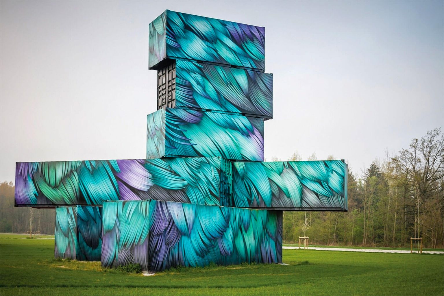 Nature-Inspired Street Art by Adele Renault | Daily design inspiration for creatives ...