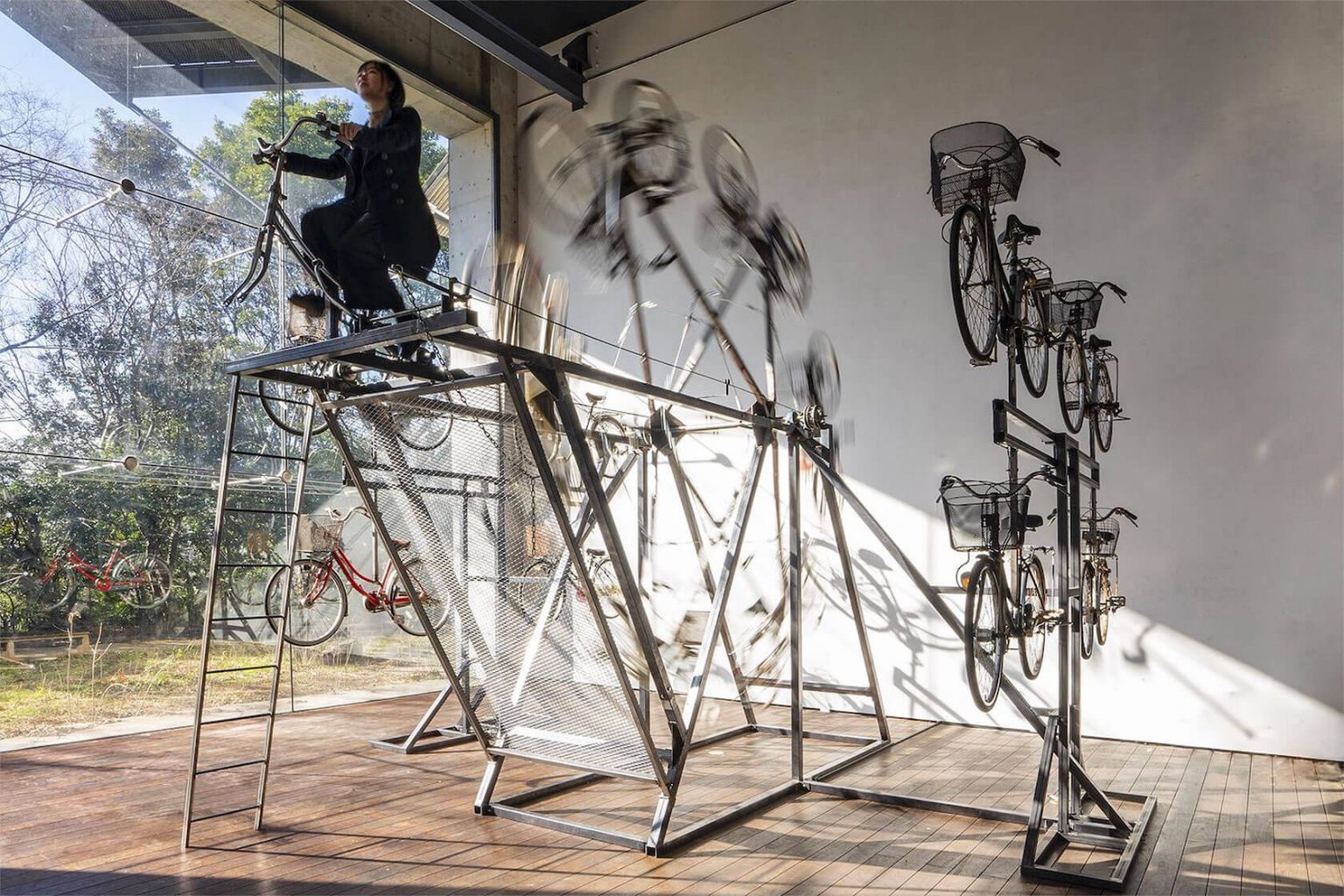 Infinite Cycles: Bicycle Sculptures by Koichiro Azuma | Daily design ...