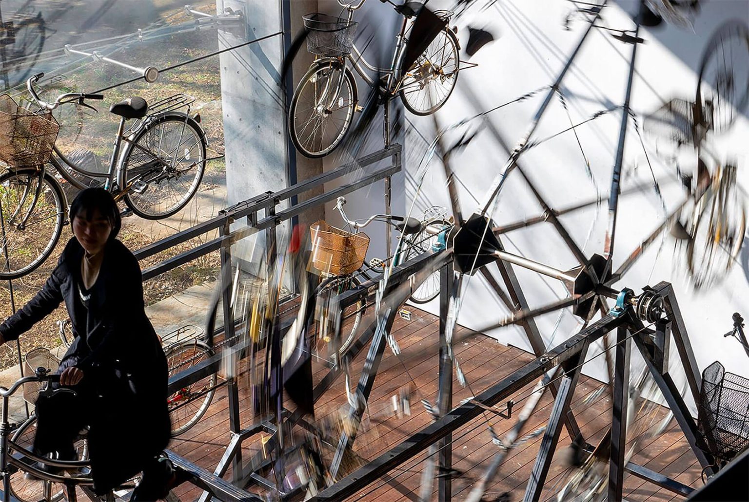 Infinite Cycles: Bicycle Sculptures by Koichiro Azuma | Daily design ...