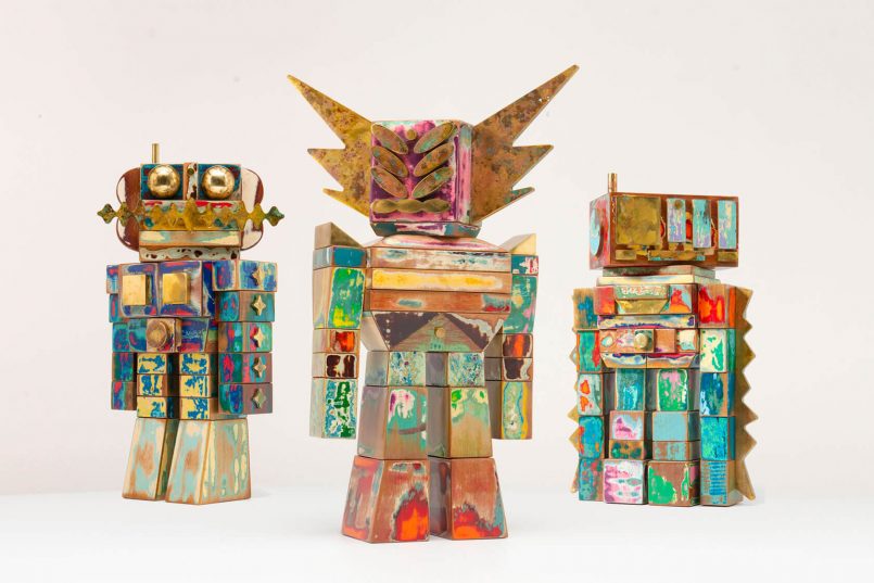 Reborn: Futuristic Geometric Sculptures by Kumkum Fernando | Daily ...