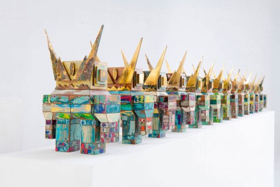 Reborn: Futuristic Geometric Sculptures by Kumkum Fernando | Daily ...