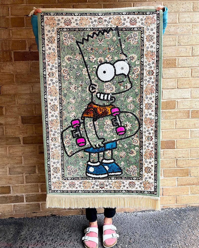 Hand-Stitched Pop Art Creations By Luke Temby | Daily design ...