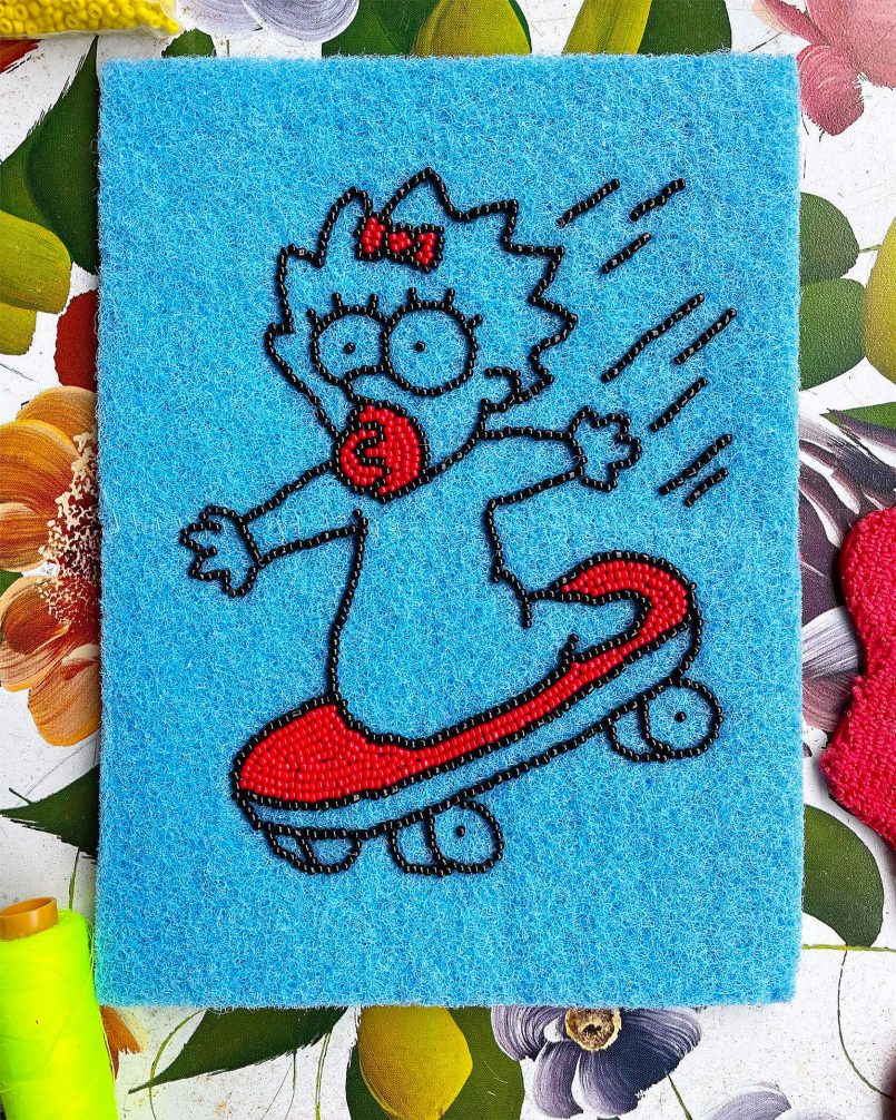 Hand-Stitched Pop Art Creations By Luke Temby | Daily design ...