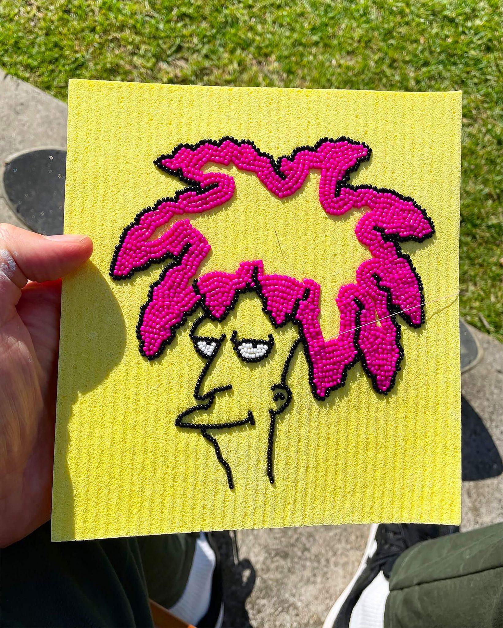 Hand-Stitched Pop Art Creations By Luke Temby | Daily design inspiration for creatives ...