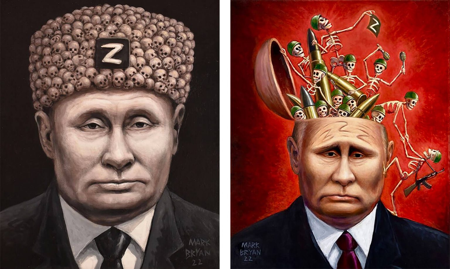 The Provocative Art of Mark Bryan | Daily design inspiration for creatives | Inspiration Grid