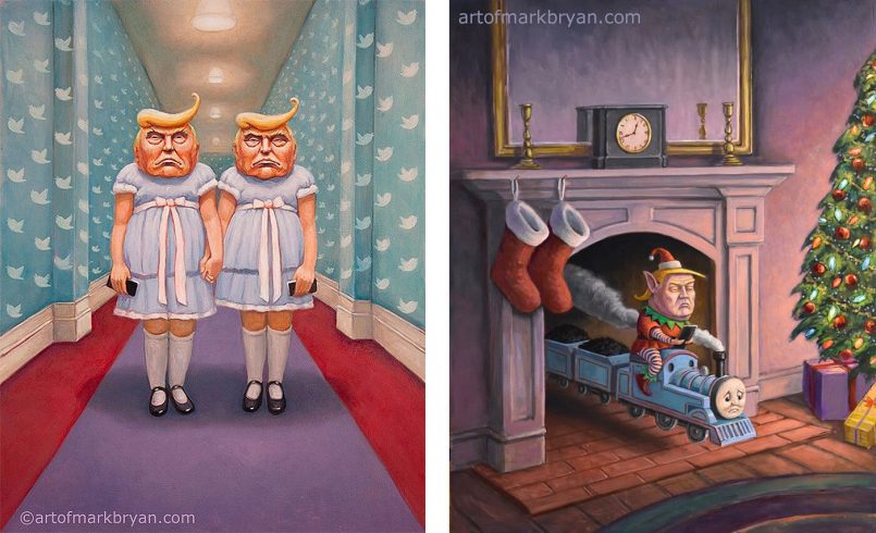 The Provocative Art of Mark Bryan | Daily design inspiration for ...