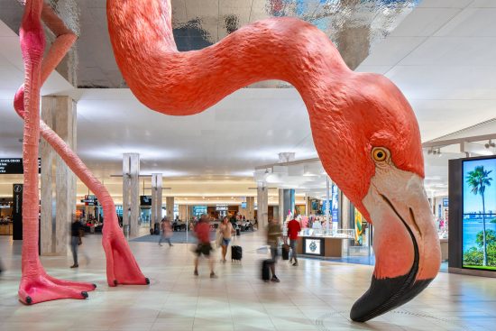 Home: Spectacular Flamingo Installation by Matthew Mazzotta | Daily ...