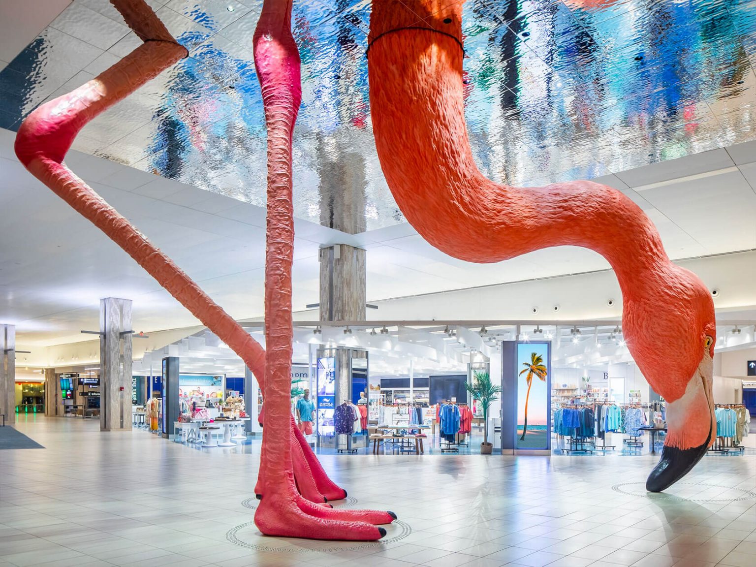 Home: Spectacular Flamingo Installation by Matthew Mazzotta | Daily ...