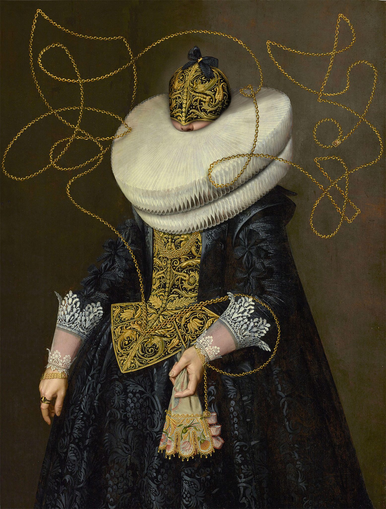 Hidden Portraits: Masked Paintings by Volker Hermes | Daily design ...