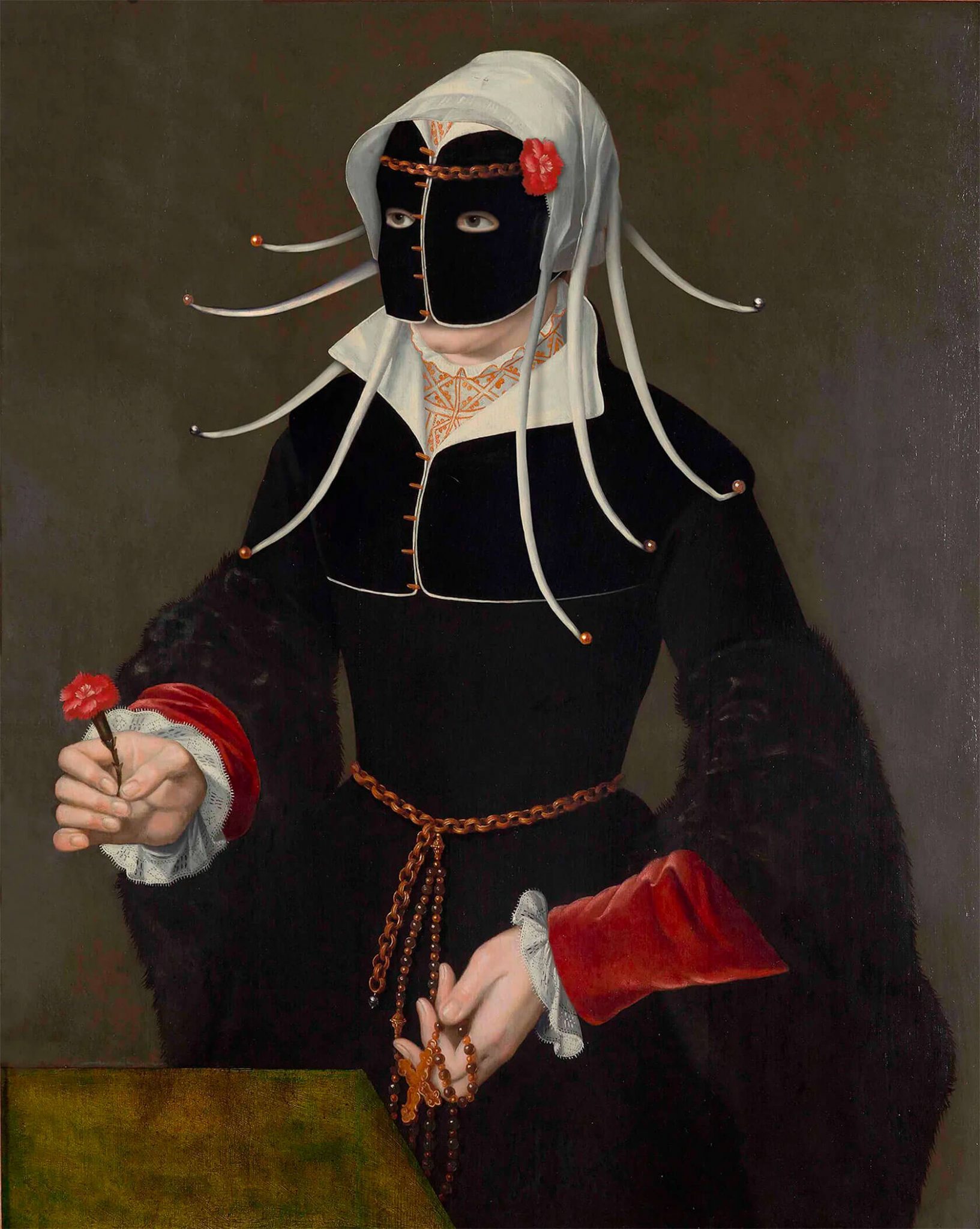 Hidden Portraits: Masked Paintings by Volker Hermes | Daily design ...