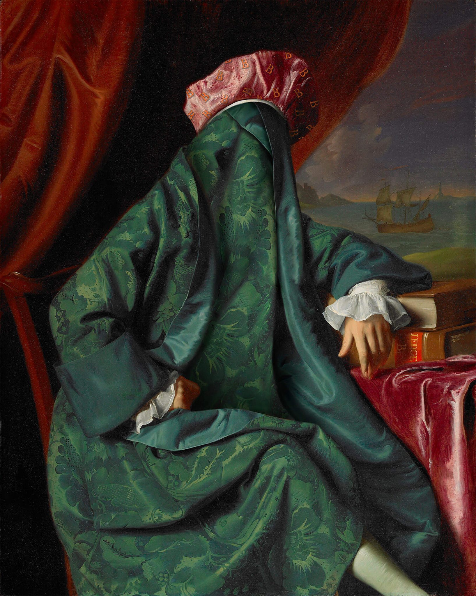 Hidden Portraits: Masked Paintings by Volker Hermes | Daily design ...