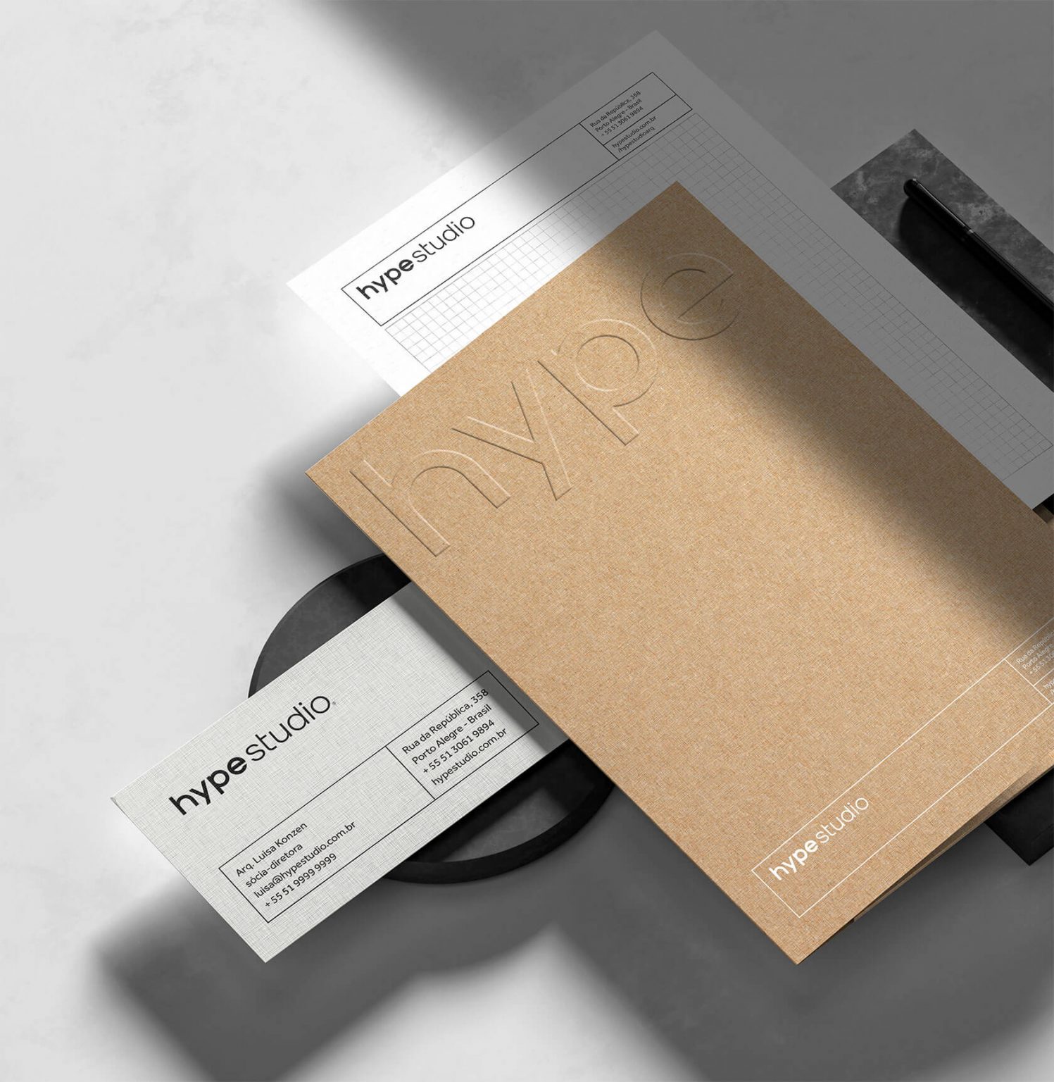Hype Studio Branding by Gabriel Fagundes | Daily design inspiration for ...