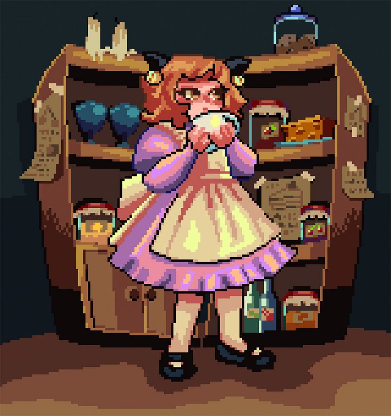 Pixel Art Illustrations by Pinar Gökoglu | Daily design inspiration for ...