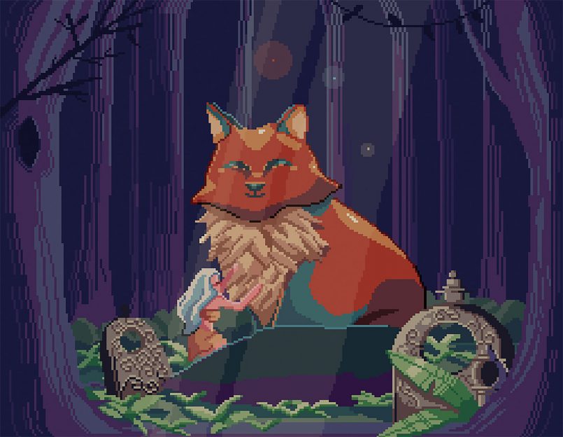 Pixel Art Illustrations by Pinar Gökoglu | Daily design inspiration for ...