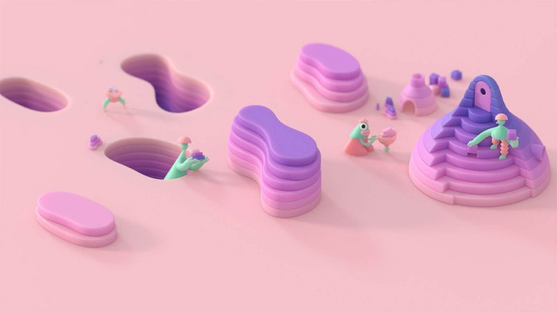 Fun 3D Characters & Motion Design by Laurie Rowan | Daily design ...