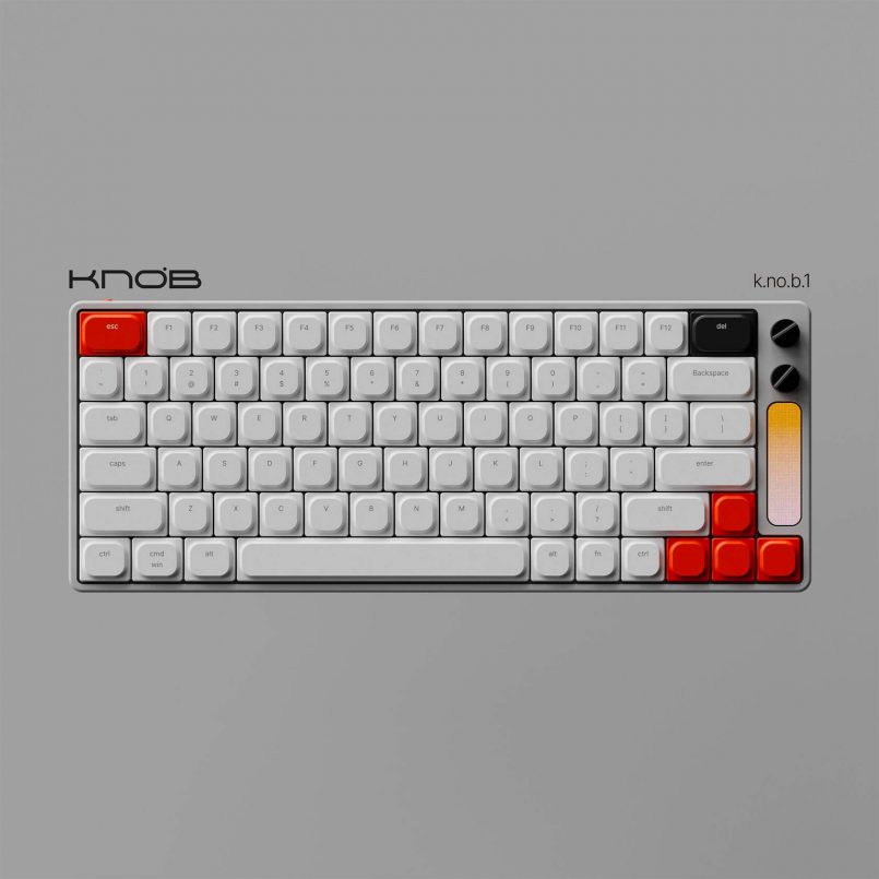 The Knob 1 Low-Profile Keyboard by Ben Fryc | Daily design inspiration ...