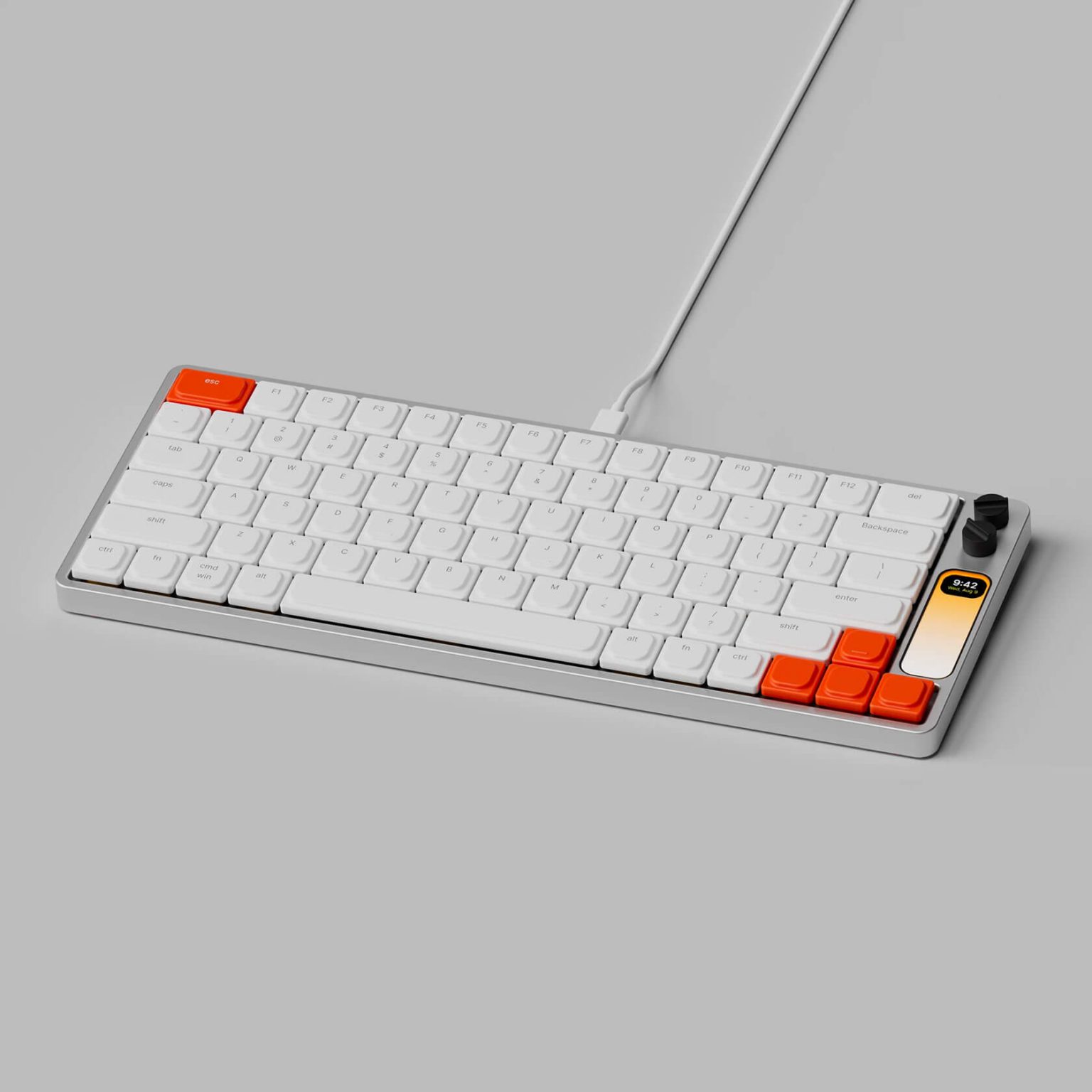 The Knob 1 Low-Profile Keyboard by Ben Fryc | Daily design inspiration ...