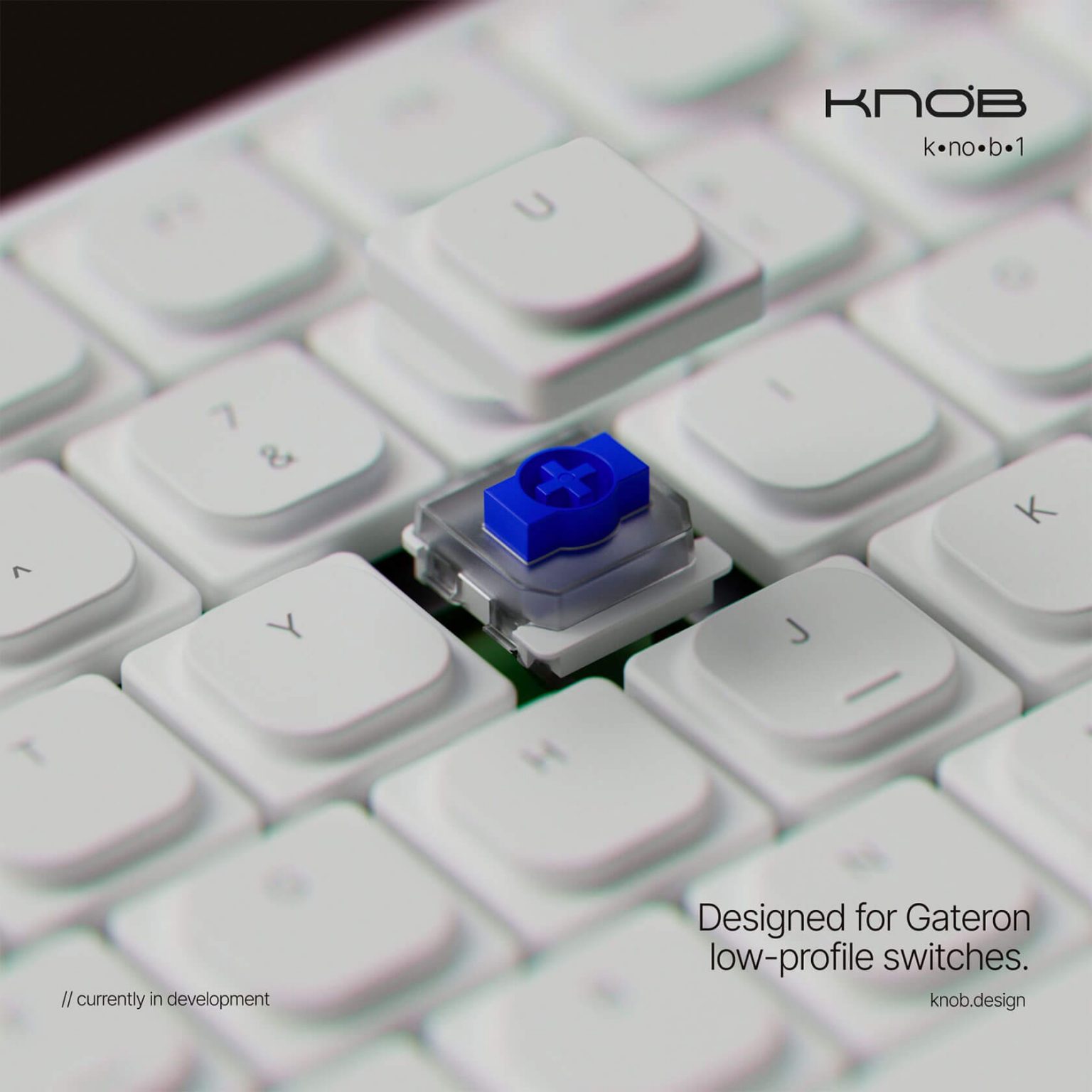 The Knob 1 Low-Profile Keyboard by Ben Fryc | Daily design inspiration ...