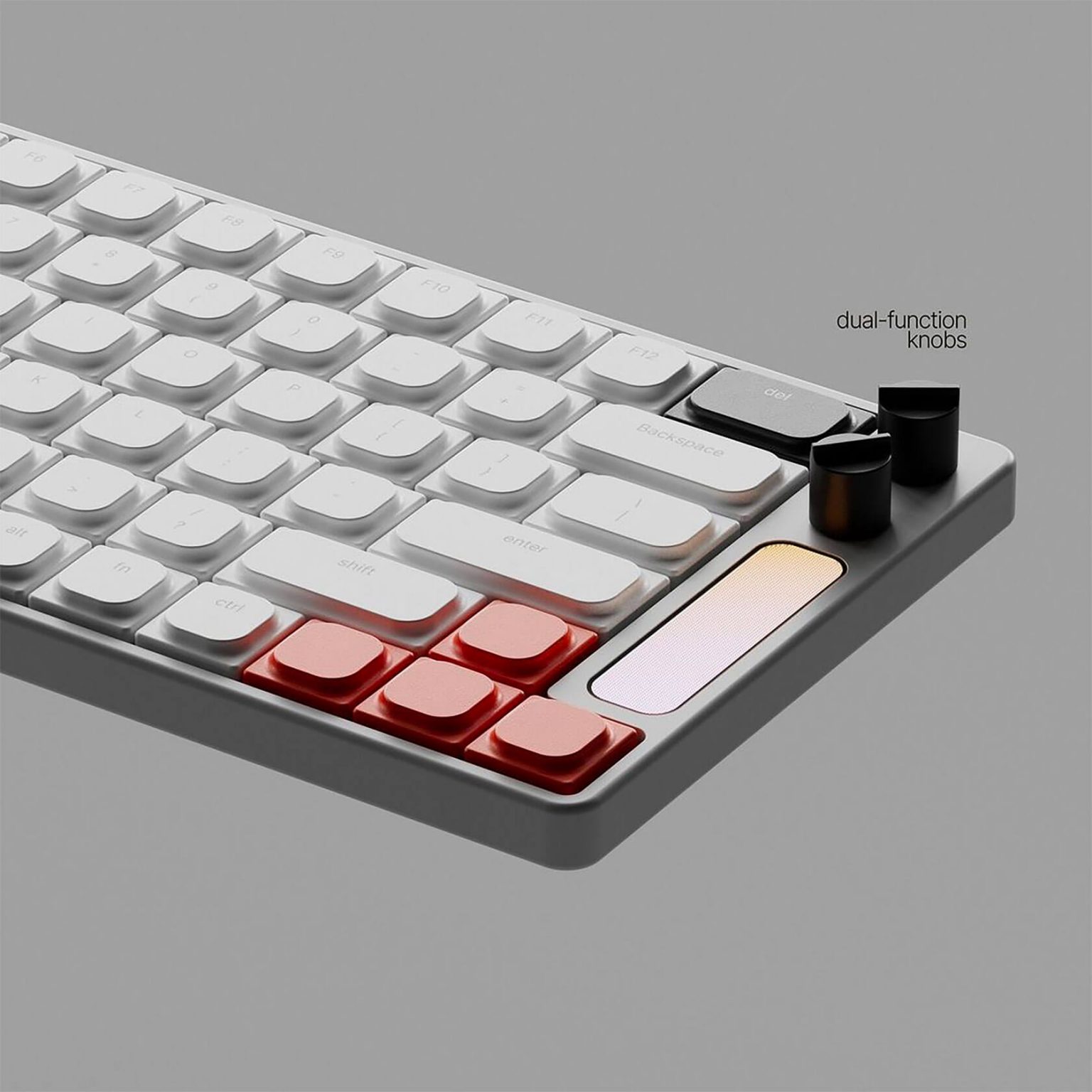 The Knob 1 Low-Profile Keyboard by Ben Fryc | Daily design inspiration ...
