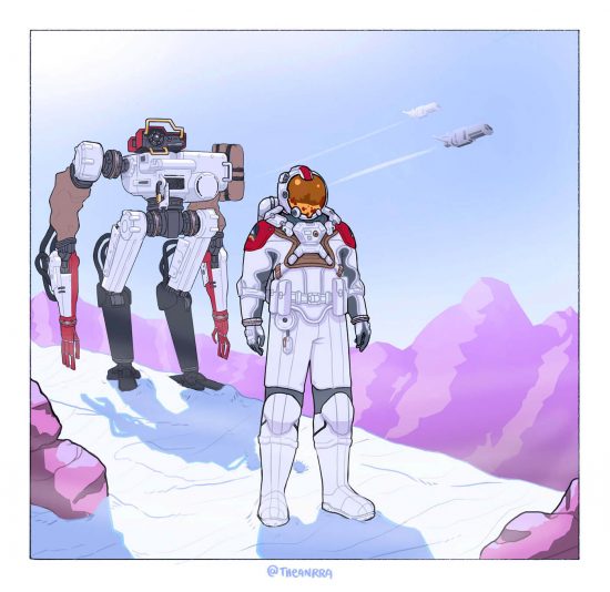 Our Favorite Pieces of Starfield Fan Art So Far | Daily design ...