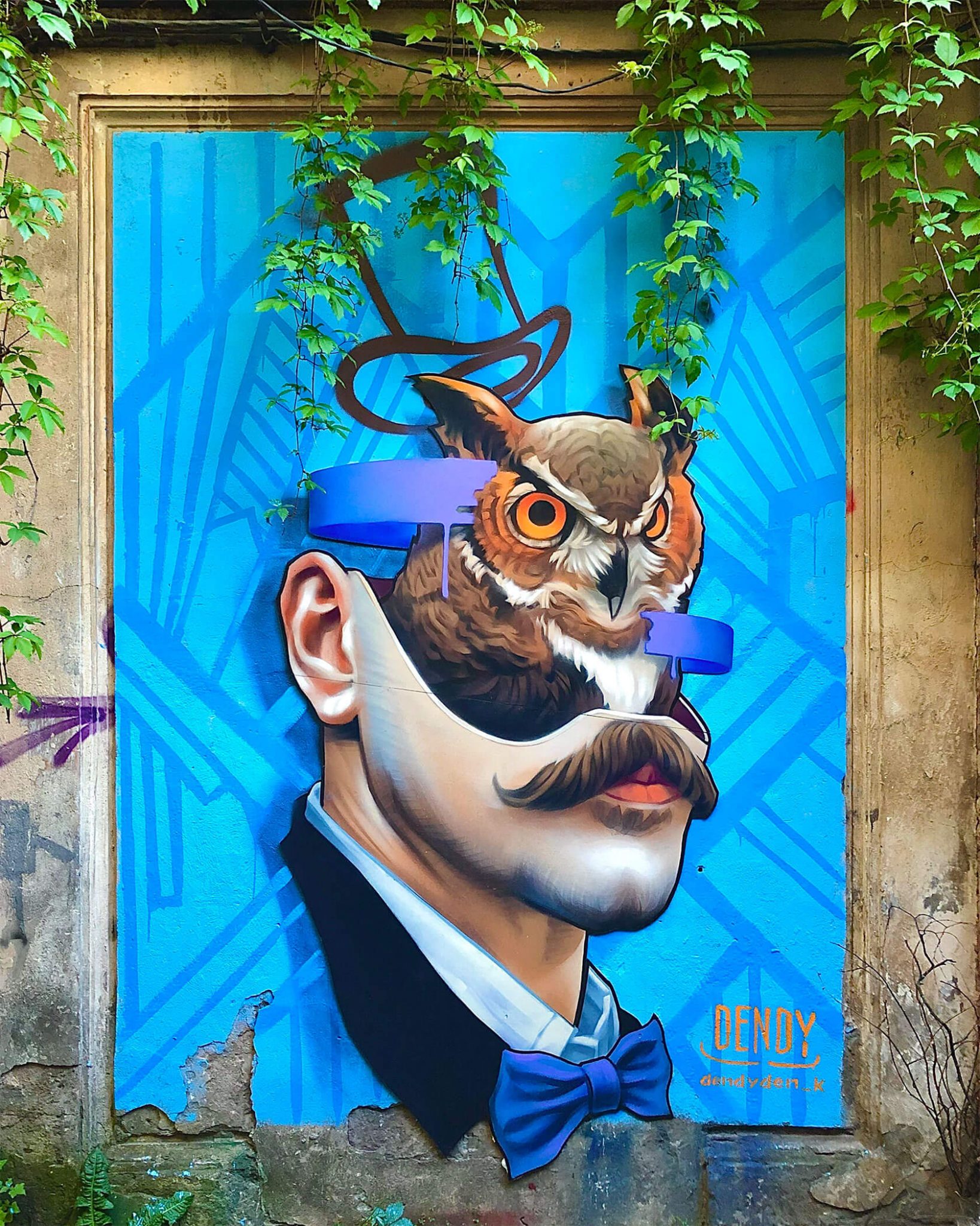 Three-Dimensional Street Art by Denis Dendy | Daily design inspiration ...