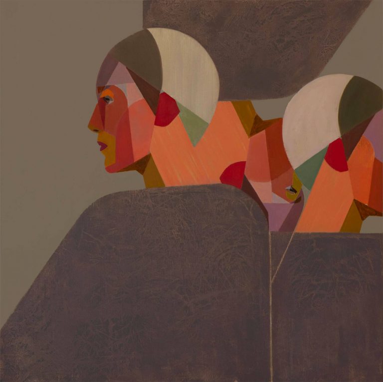 Portraits of Him and Her: Paintings by Kat Kristof | Daily design ...