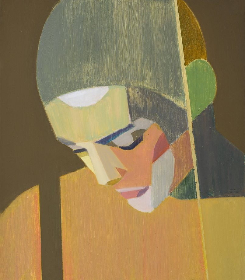 Portraits of Him and Her: Paintings by Kat Kristof | Daily design ...