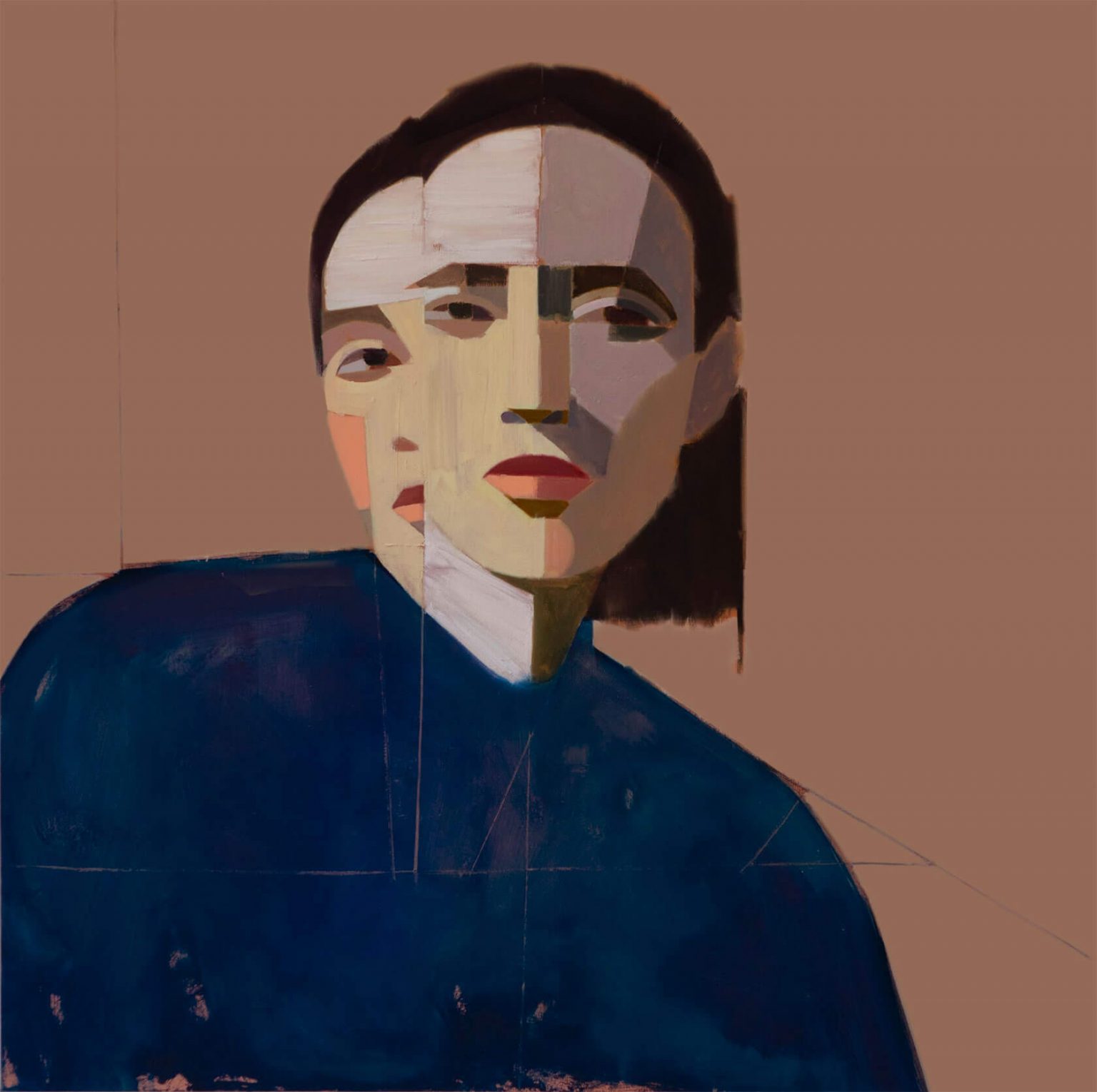 Portraits of Him and Her: Paintings by Kat Kristof | Daily design ...