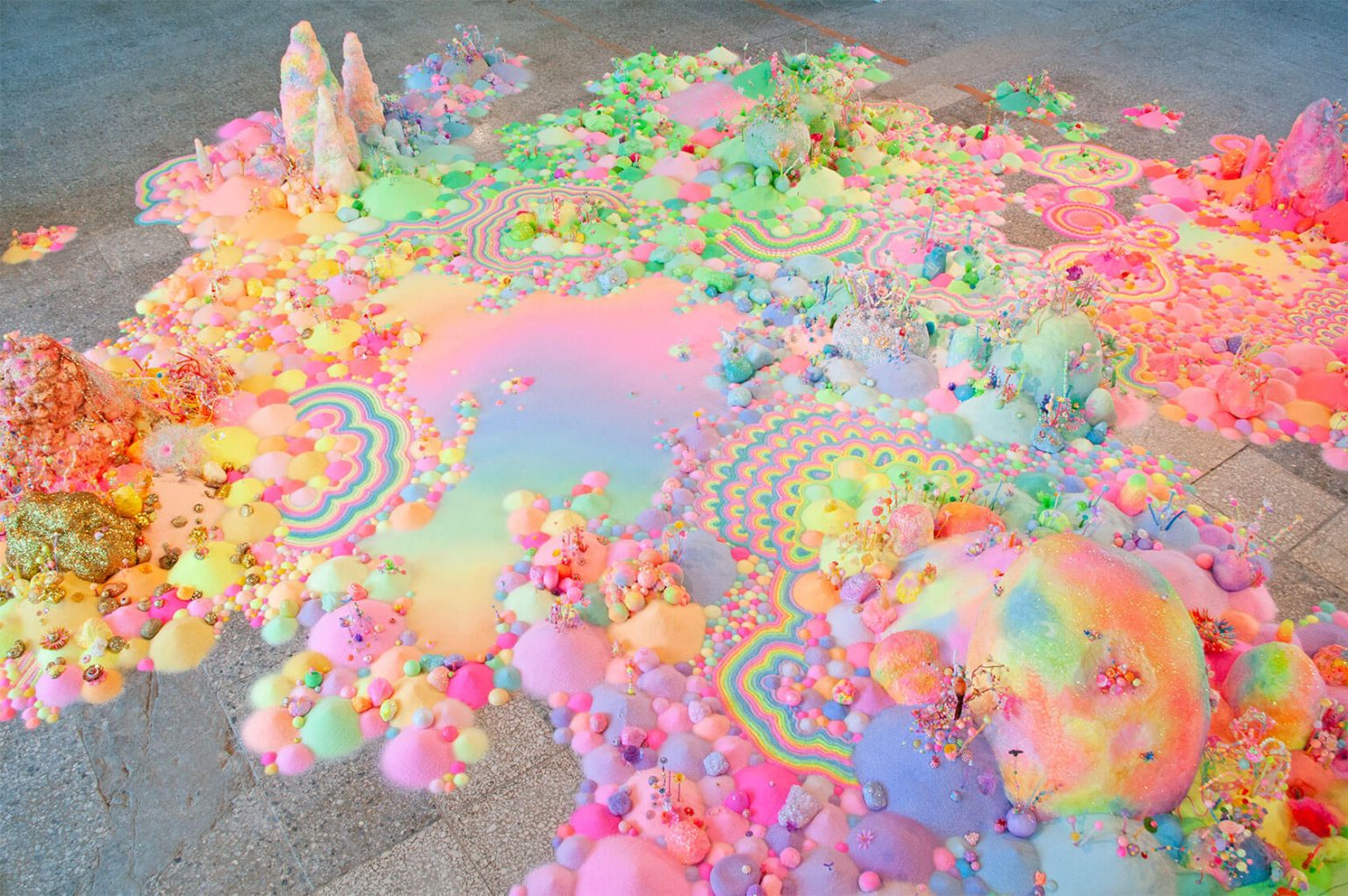 Kaleidoscopic Wonderland: Colorful Worlds by Pip & Pop | Daily design ...