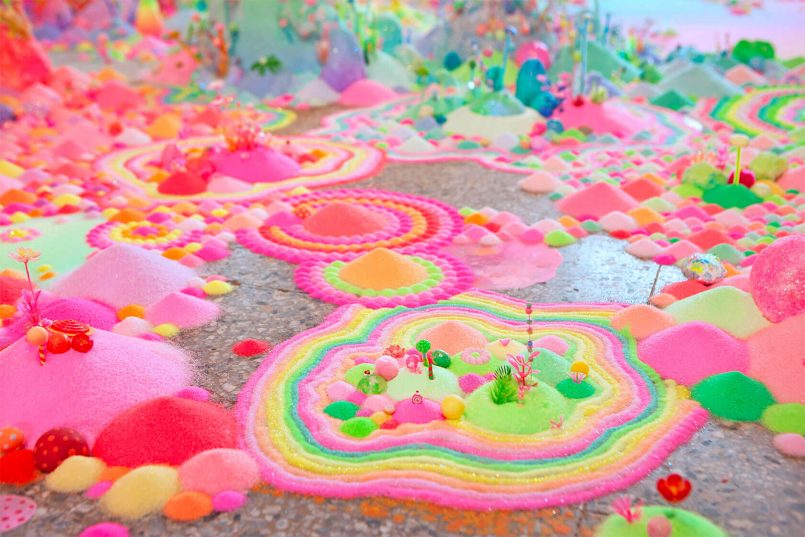 Kaleidoscopic Wonderland: Colorful Worlds by Pip & Pop | Daily design ...