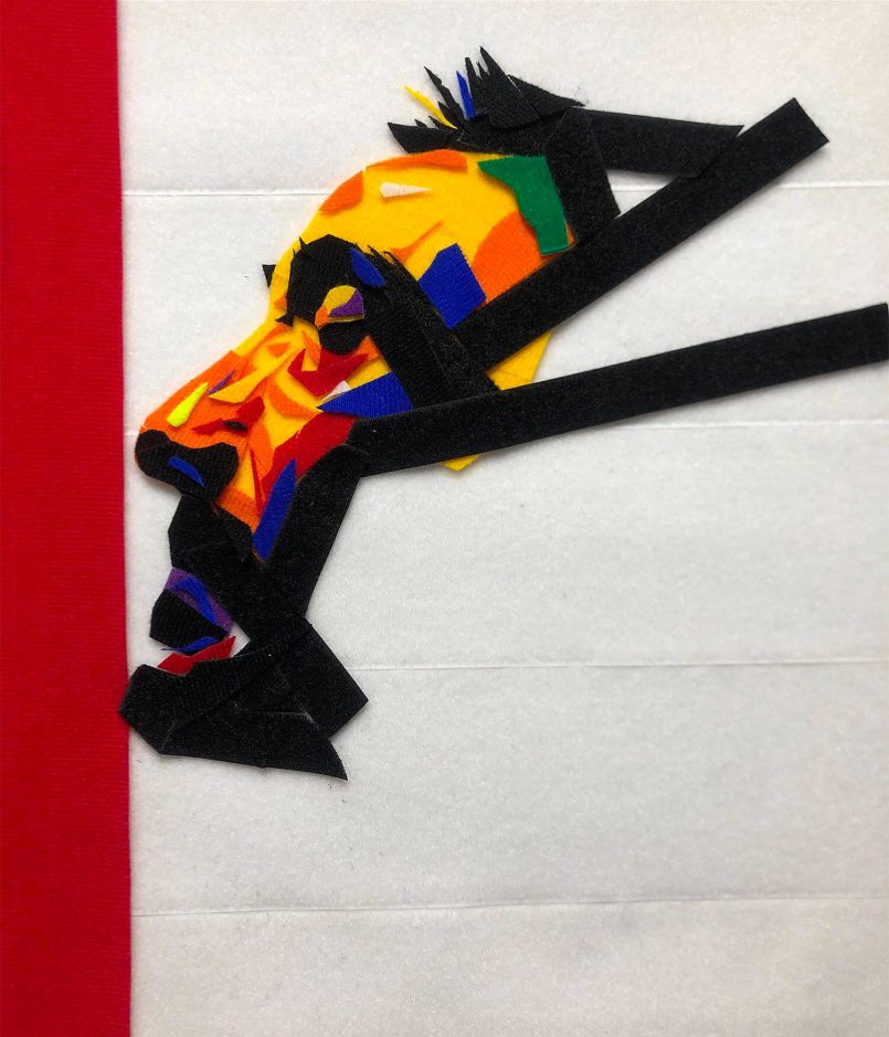 Velcro on Canvas: Amazing Portraits by Sangyoon Jeong | Daily design ...