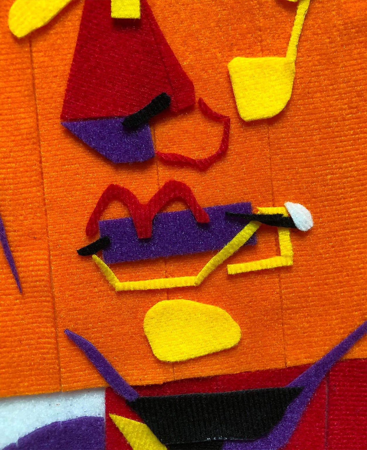 Velcro on Canvas: Amazing Portraits by Sangyoon Jeong | Daily design ...