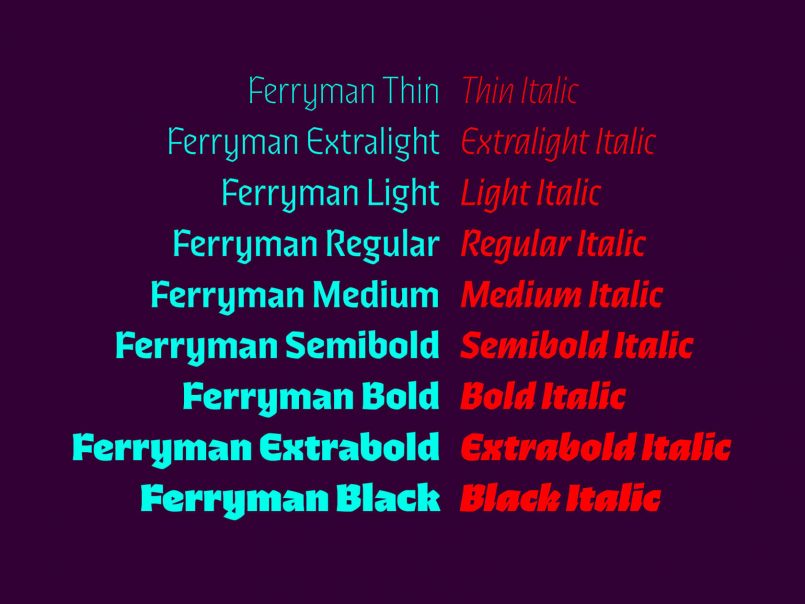 Ferryman: A New Blackletter Typeface by Felix Braden | Daily design ...