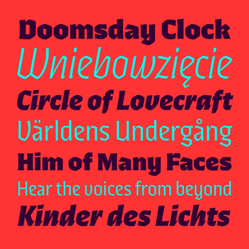 Ferryman: A New Blackletter Typeface by Felix Braden | Daily design ...