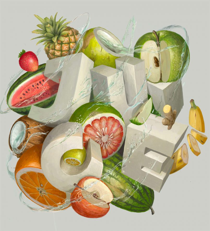 Three-Dimensional Lettering Artworks by Biksence Nguyen | Daily design ...