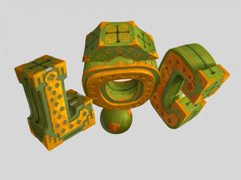 Three-Dimensional Lettering Artworks by Biksence Nguyen | Daily design ...