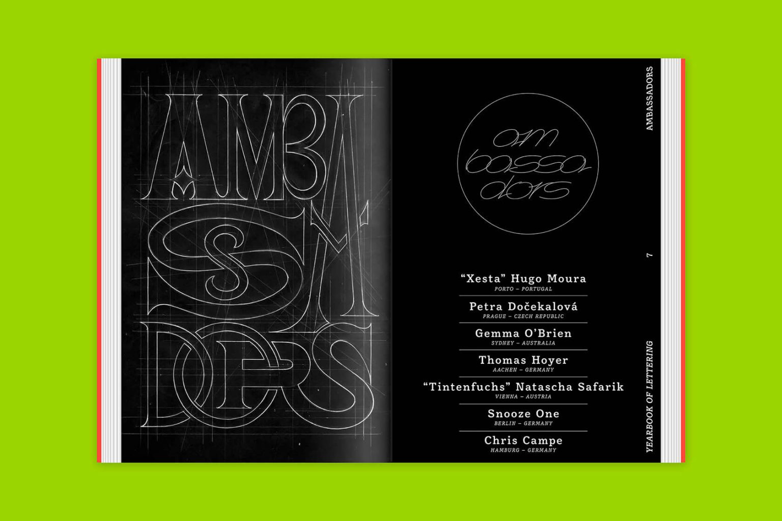 Yearbook of Lettering #1 by Slanted | Daily design inspiration for ...