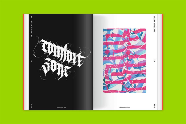 Yearbook of Lettering #1 by Slanted | Daily design inspiration for ...