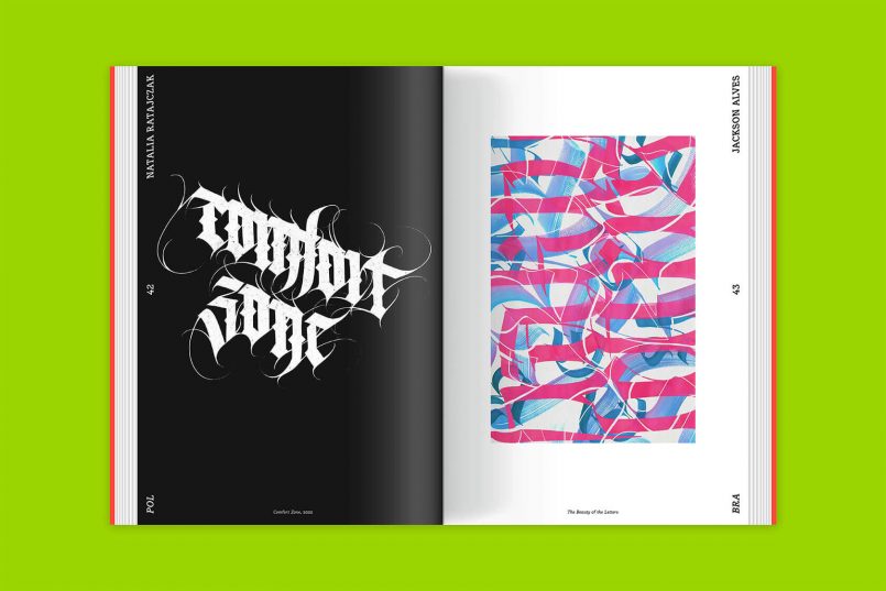 Yearbook of Lettering #1 by Slanted | Daily design inspiration for ...