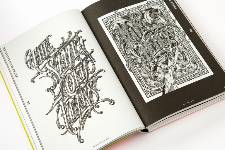 Yearbook of Lettering #1 by Slanted | Daily design inspiration for ...