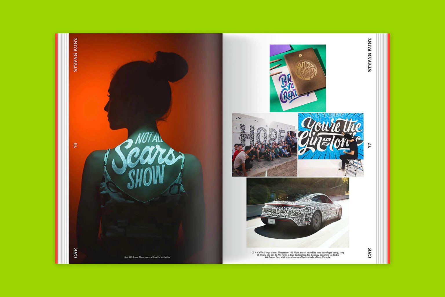 Yearbook of Lettering #1 by Slanted | Daily design inspiration for ...