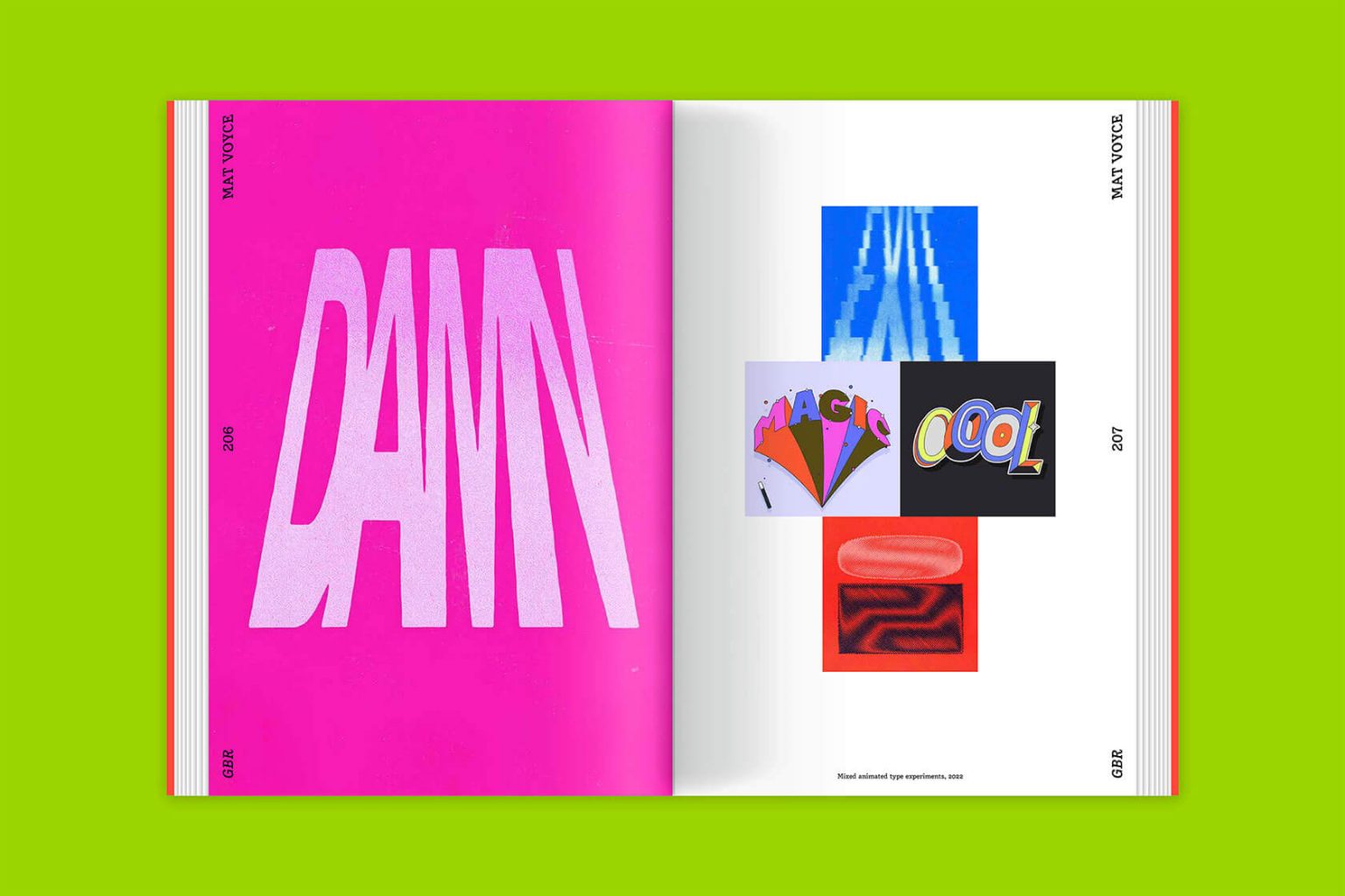Yearbook of Lettering #1 by Slanted | Daily design inspiration for ...