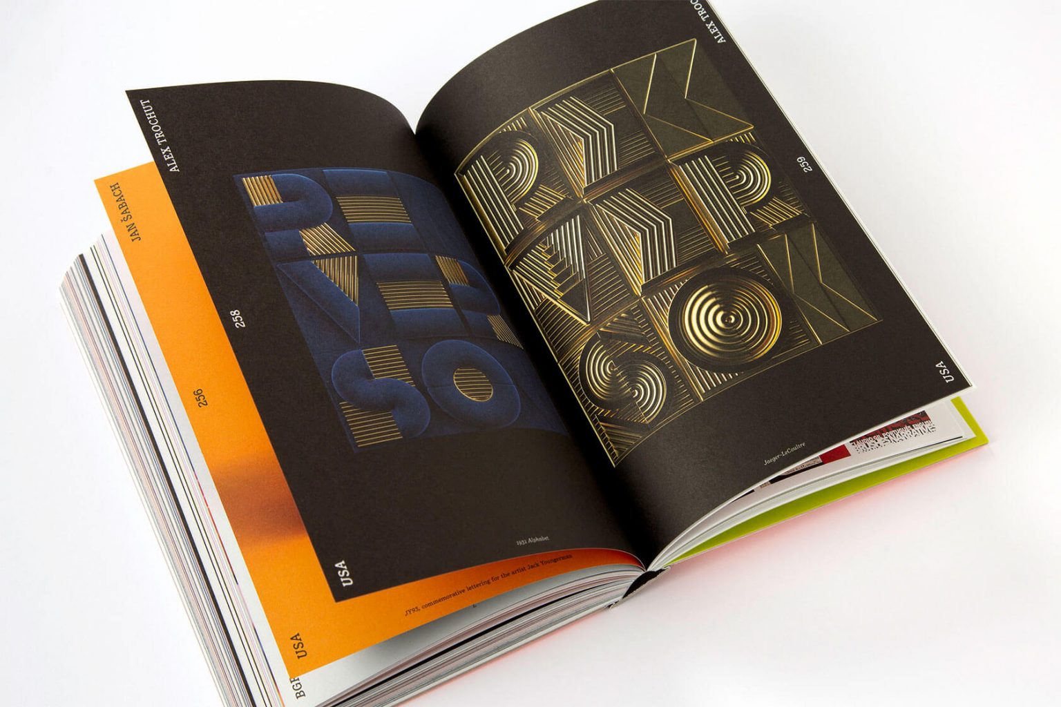 Yearbook of Lettering #1 by Slanted | Daily design inspiration for ...